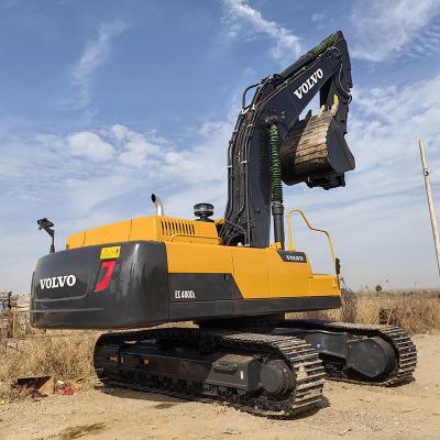 China Máquinas pesadas usadas Volvo Ec480dl Excavadora móvel de terra 2018 48Ton à venda