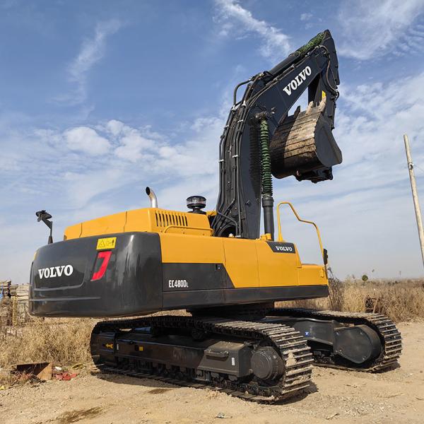 Quality Used Heavy Machinery Volvo Ec480dl Earth Moving Excavator Second Hand 48Ton for sale