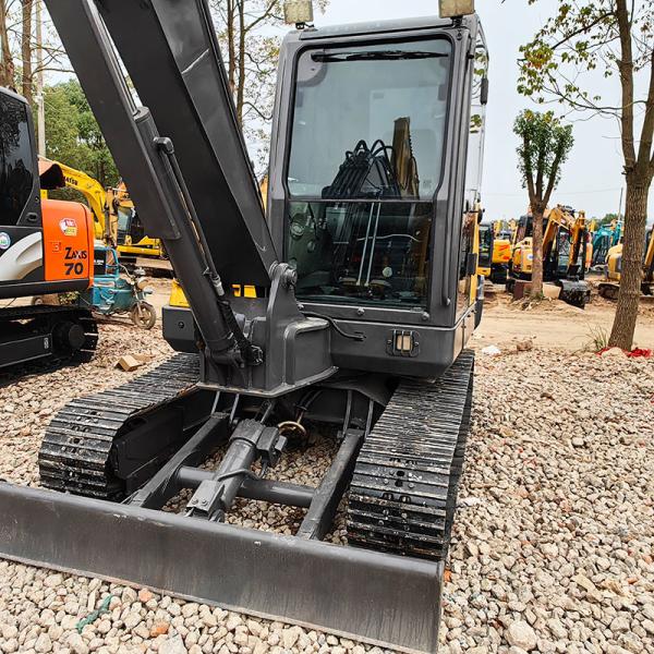 Quality Compact Mini Used Volvo Excavators EC60D Second Hand Tracked Crawler 6000kg for sale