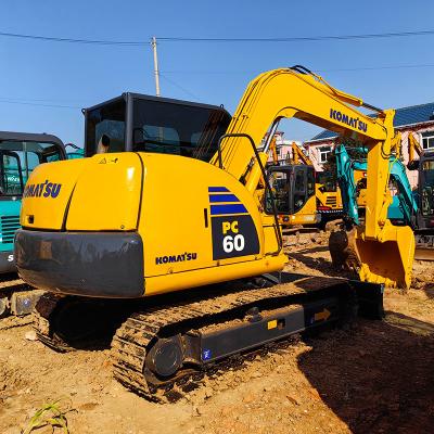 China Mini Old Komatsu Crawler Excavator PC60-8 6T Heavy Machinery for sale
