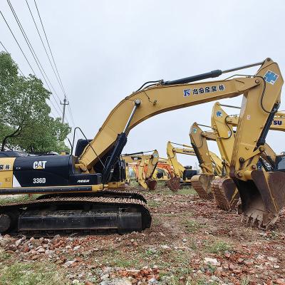 Cina Escavatori idraulici di seconda mano da 36 tonnellate CAT 336D in vendita
