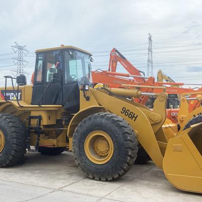 China Equipamento pesado Carregador usado Máquina Cat Caterpillar 966H Carregador de rodas à venda
