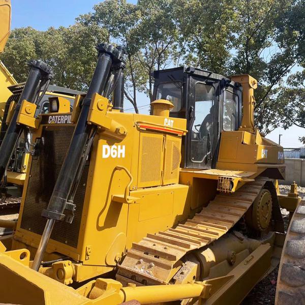 Quality Caterpillar Cat D6H Used Bulldozer Crawler Machine High Performance for sale