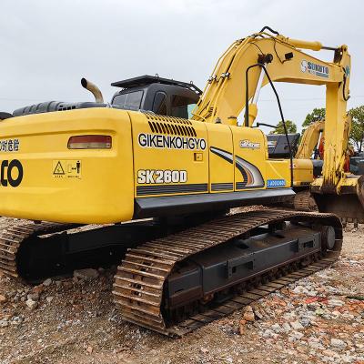 China Pista Kobelco 260 Excavadora Equipo comerciante Excavadora Excavadora 26 toneladas en venta