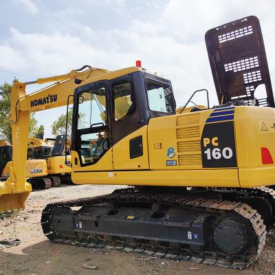 Китай 16тонны Использованные экскаваторы Komatsu Копательные машины Pc160-7 продается