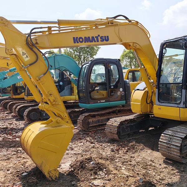 Quality 2021 Used Komatsu Excavators PC78us Earthwork 7Ton Hydraulic Crawler for sale
