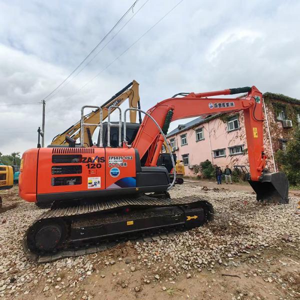 Quality Old Mini Hitachi Second Hand ZX120-6 Bucket Digger for sale