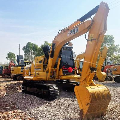 China Used Komatsu Pc130-7 Excavator With Work Efficiently 13Ton Diggers for sale
