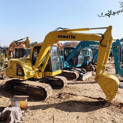 中国 日本 オリジナル 中古土搬送機器 Pc60-7 コマツーミニ掘削機 40Kw 販売のため