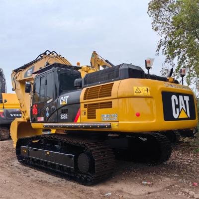 China Tracked 200Kw Used CAT 336D Excavator Earthmoving 36Ton Digger Machine for sale