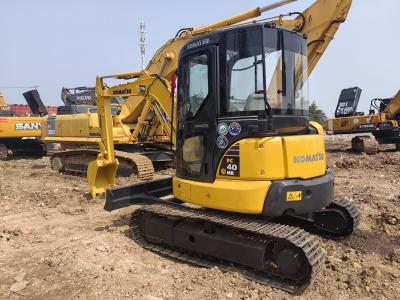 Κίνα Εισαγόμενος 4 τόνων μεταχειρισμένος Komatsu Pc40 Crawler Mini Excavator Original Engine προς πώληση