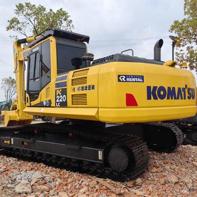 China 22T Japan Second Hand Excavator Provided Original  Komatsu PC220-8 Used Crawler en venta