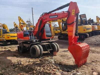 China Korea Original Gebraucht Doosan Rad Bagger DX150w-7 mit 0,75m3 Eimer Kapazität zu verkaufen