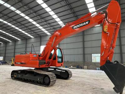 China Excavadora de retroexcavadora usada Doosan DX225 de 22 toneladas Excavadora de segunda mano con capacidad de 1.28 cubos en venta