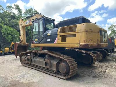 China Excavadoras usadas CAT 340 Máquina de rastreamento de aço Caterpillar de 40 toneladas à venda