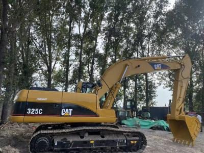 중국 수압 사용 크롤러 25 톤 파고기 이동 고양이 325C 무거운 발굴기 판매용