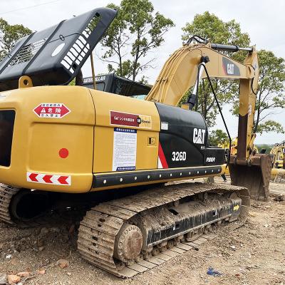 중국 사용된 크롤러 디버 이동 CAT 326 발굴기 광업 산업 판매용
