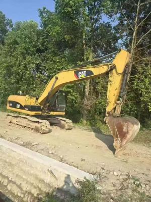 중국 사용 된 CAT 320D 크롤러 배크호 발굴기 중량 20 톤 토지 작업 발굴기 판매용