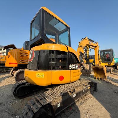 Cina Mini Caterpillar idraulica 303.5E 3 tonnellate usate Progetti di costruzione Escavatori Scavatori in vendita