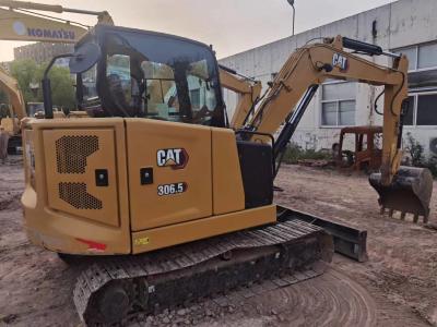 중국 중고 6톤 블레이드 배크호 파기기 Cat 306.5 사용 된 건설 장비 발굴기 판매용