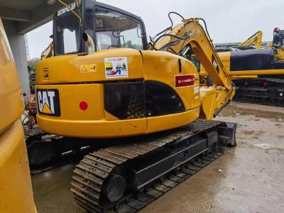 중국 8톤 사용 된 CAT 308C 블레이드 백호 발굴기 0.35m3 장비 발굴기 판매용