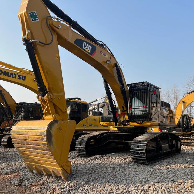 Used CAT 340D Excavators Heavy Duty 40Ton Crawler Large Excavator Machine
