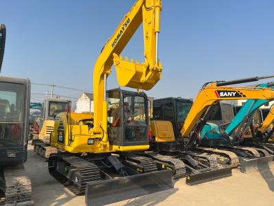 Cina Escavatori Komatsu PC60 usati 0,37m3 6 tonnellate Escavatori di seconda mano per la costruzione in vendita