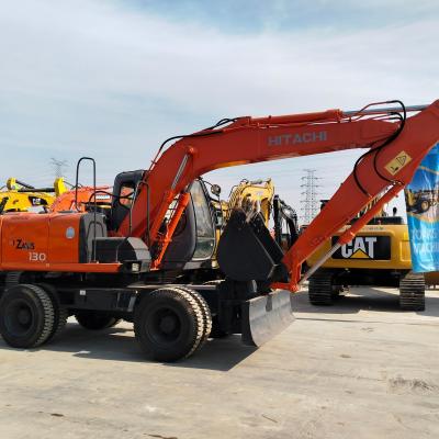 Cina Nuovo arrivo Usato Doosan Zx130W Escavatore a ruote 0,6 M3 Capacità di secchio Escavatore di seconda mano in vendita