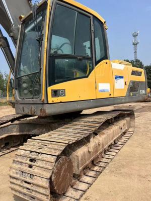 China 22 Tonnen Originalmotor Gebraucht Volvo EC220 Bagger Erdgräber Schwere Ausrüstung zu verkaufen