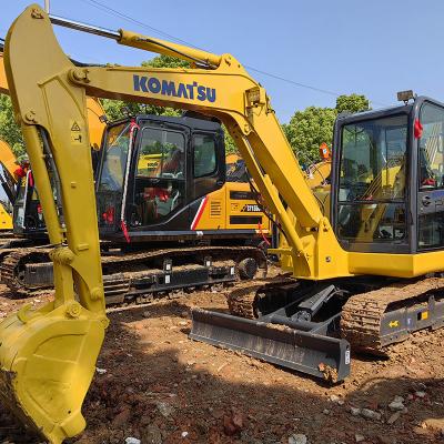 중국 5톤 소형 사용된 코마쓰 발굴기 PC56-7 오리지널 디자인 크롤러 미니 디거 판매용