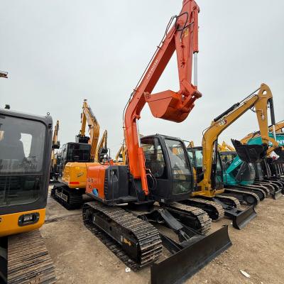China Marca Original Usada Hitachi ZX70 Excavadoras Hidráulicas 7 Tonadas Excavadora Crawler Para Construção Rodoviária à venda