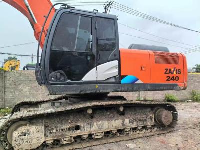 Κίνα Αρχική μάρκα Hitachi zx240 Crawler Excavator 24 Ton Heavy Equipment Machine με χωρητικότητα 1m3 Bucket προς πώληση