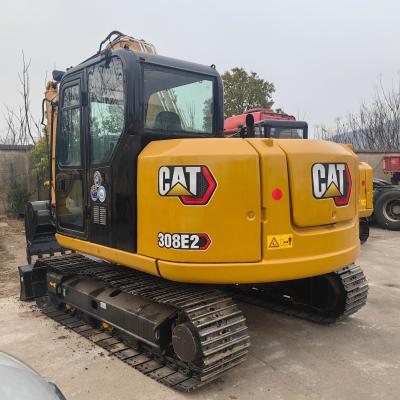 China 8Ton Used Cat 308E Original Engine Excavators 0.35m³ Crawler Tracked Machinery for sale