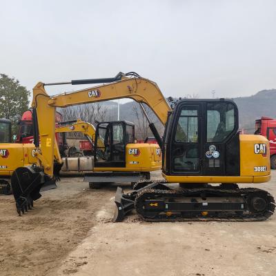 China 8Ton Used Cat 308E Original Engine Excavators 0.35m³ Crawler Tracked Machinery for sale
