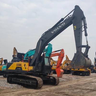 China Gebrauchtes Großmaschinenbagger Volvo Ec350 Maschinenbau Schwerbagger 36Ton zu verkaufen