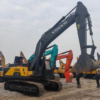 China Gebrauchtes Großmaschinenbagger Volvo Ec350 Maschinenbau Schwerbagger 36Ton zu verkaufen