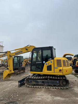 China Used Komatsu P70 Excavators Compact and Versatile 7 Ton Hydraulic Crawler Digger for sale