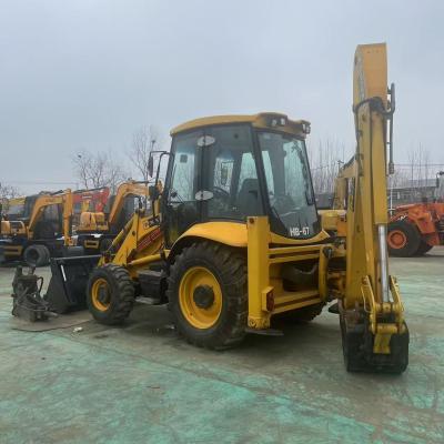 China 7 Ton Used JCB 3CX Backhoe Loader Wheel Type Secondhand Earth Moving Machine for sale