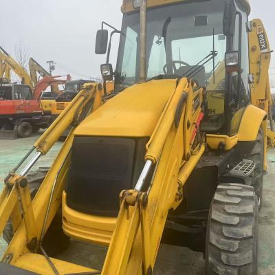 China 7 Ton Used JCB 3CX Backhoe Loader Wheel Type Secondhand Earth Moving Machine for sale