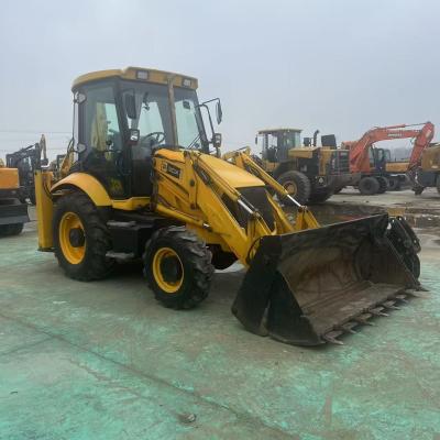 China 7 Ton Used JCB 3CX Backhoe Loader Wheel Type Secondhand Earth Moving Machine for sale