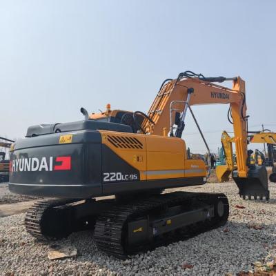 Cina 2023 Anno Hyundai 220-9s Escavatori usati 22 tonnellate Idraulica Costruzione Terra Moving Machine in stock in vendita