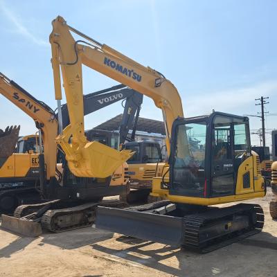 Cina Giappone Originale attrezzature di movimento terra usate Pc60-7 Komatsu piccole escavatrici in vendita