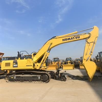 중국 36톤 사용 된 코마쓰 발굴기 PC360 중량 기계 발굴기 건설 판매용