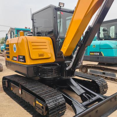 China 95% New Used SANY Excaavtors SY55C 5 Ton Mini Hydraulic Crawler Digger for sale