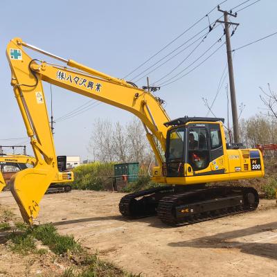China 20 Tonnen Gebraucht Komatsu PC200 Bagger Maschinenbau Maschinenbau Schwergeräte Bagger zu verkaufen