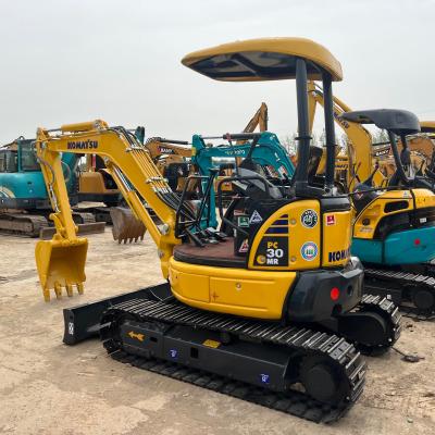Китай 3TON Использованный Mini Komatsu Pc30 экскаватор Подержанный кавальщик компактный полётчик продается