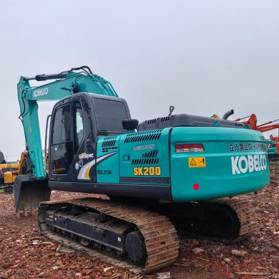 Cina Marchio originale Kobelco SK200 Escavatori usati 20 tonnellate Macchine da costruzione medie in buone condizioni in vendita