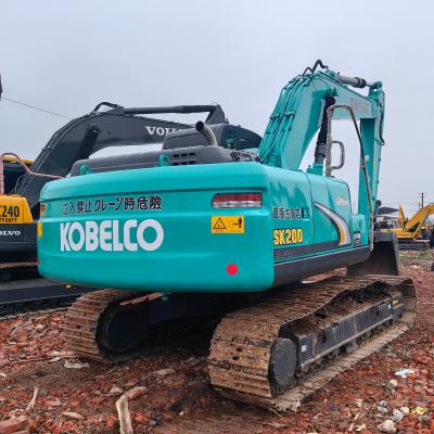 Cina Marchio originale Kobelco SK200 Escavatori usati 20 tonnellate Macchine da costruzione medie in buone condizioni in vendita