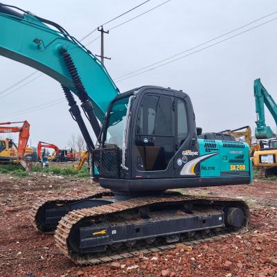 Cina Marchio originale Kobelco SK200 Escavatori usati 20 tonnellate Macchine da costruzione medie in buone condizioni in vendita
