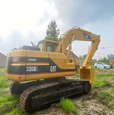 China Gute Qualität CAT 320B Gebraucht-Backhoe Crawler Bagger 20 Tonnen Schwermaschinen für den Bau zu verkaufen